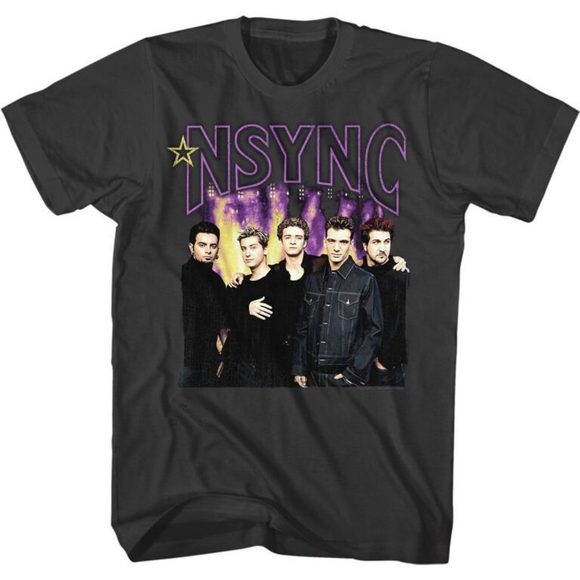 TeriH | Shirts | Nsync Concert Fireworks Logo Charcoal Shirt Nsync ...